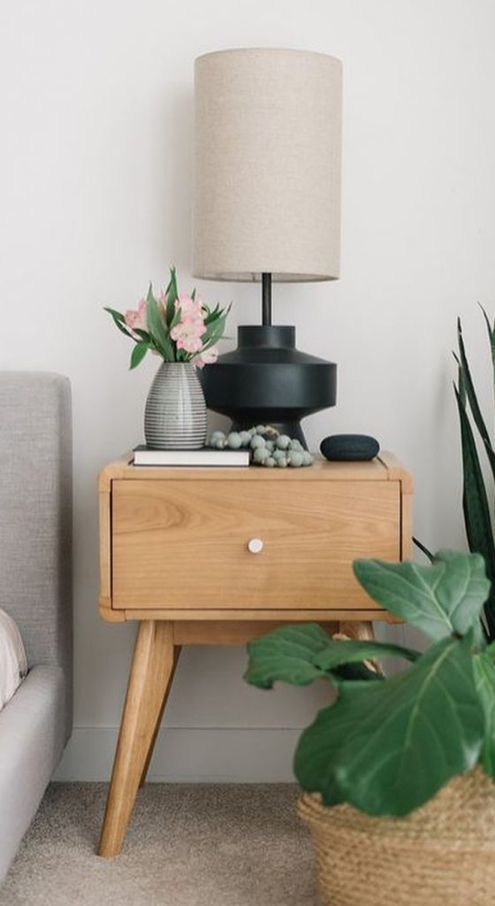 30 Gorgeous Bedside Table Ideas for Your Bedroom 2019